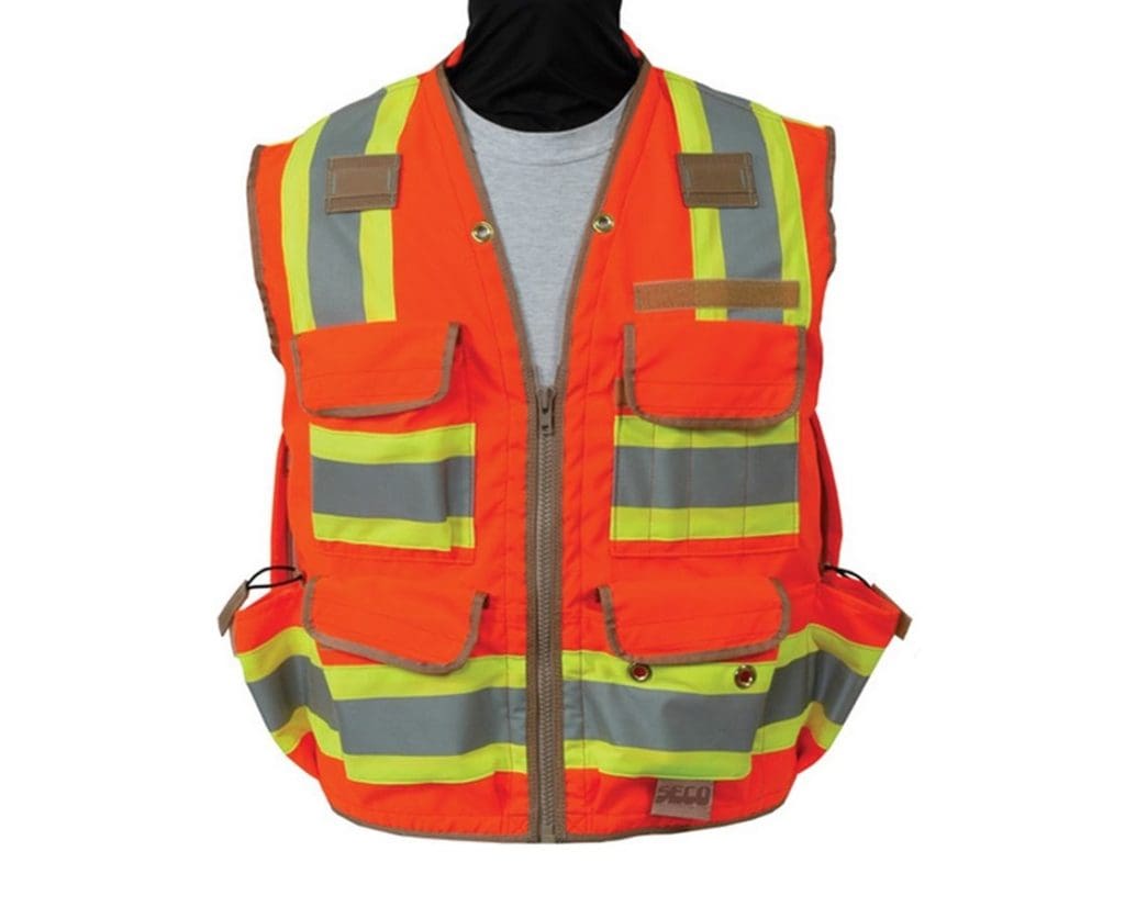 Seco 8265 Series Safety Utility Vest, CNSI/ISEA Class 2 - Kuker-Ranken ...
